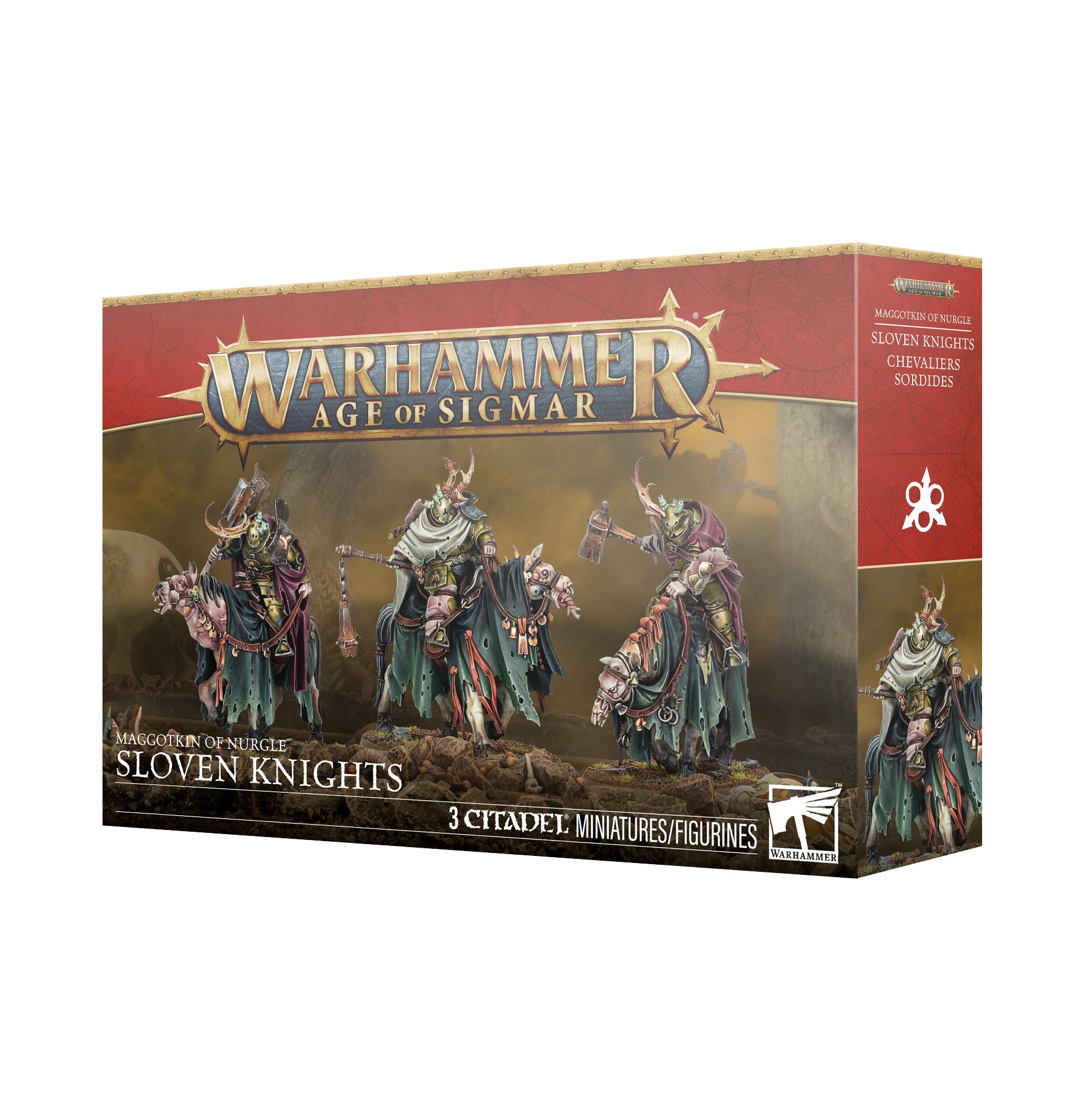 Maggotkin of Nurgle: Sloven Knights | Wargames Warehouse