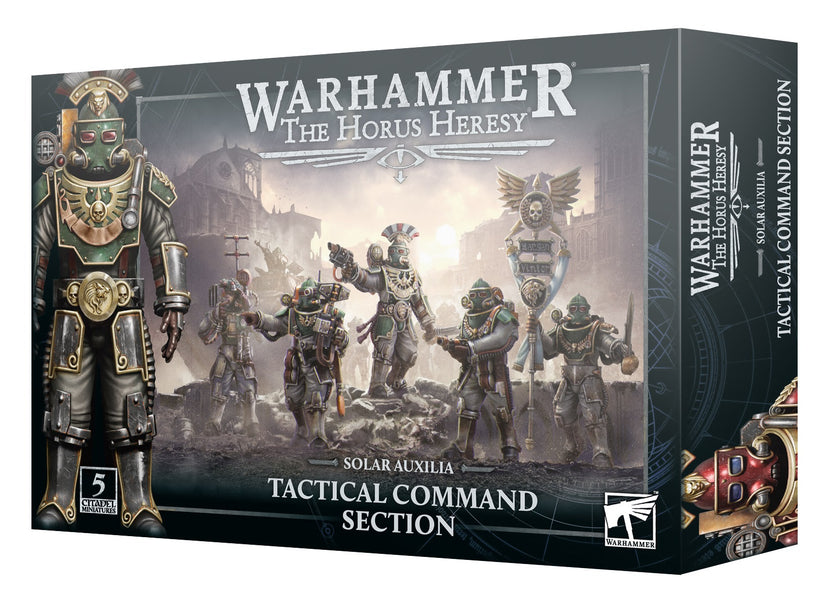 Solar Auxilia: Tactical Command Section | Wargames Warehouse
